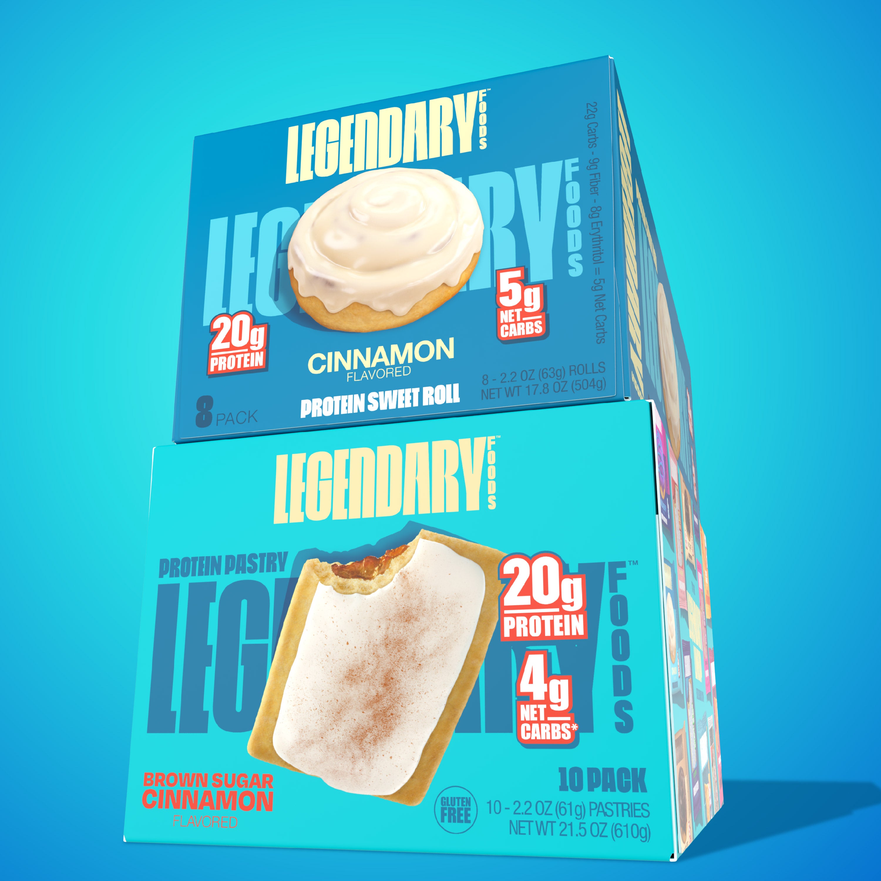 Cinnamon Protein Snack Bundle | Legendary Foods