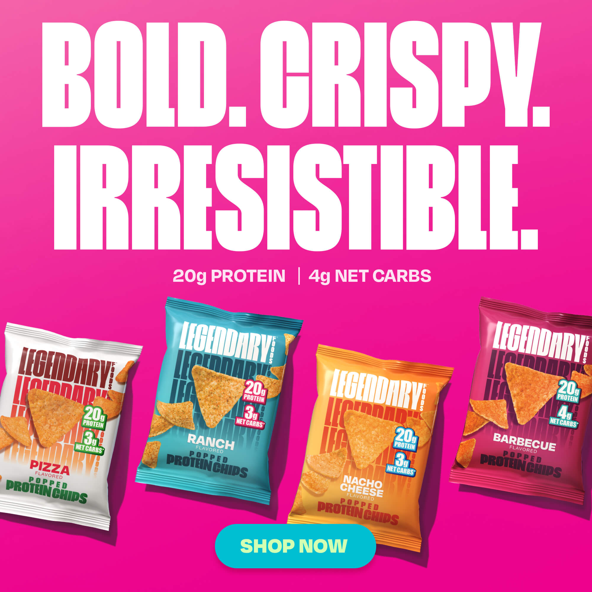 Legendary Foods // High Protein & Low Net Carb Snacks