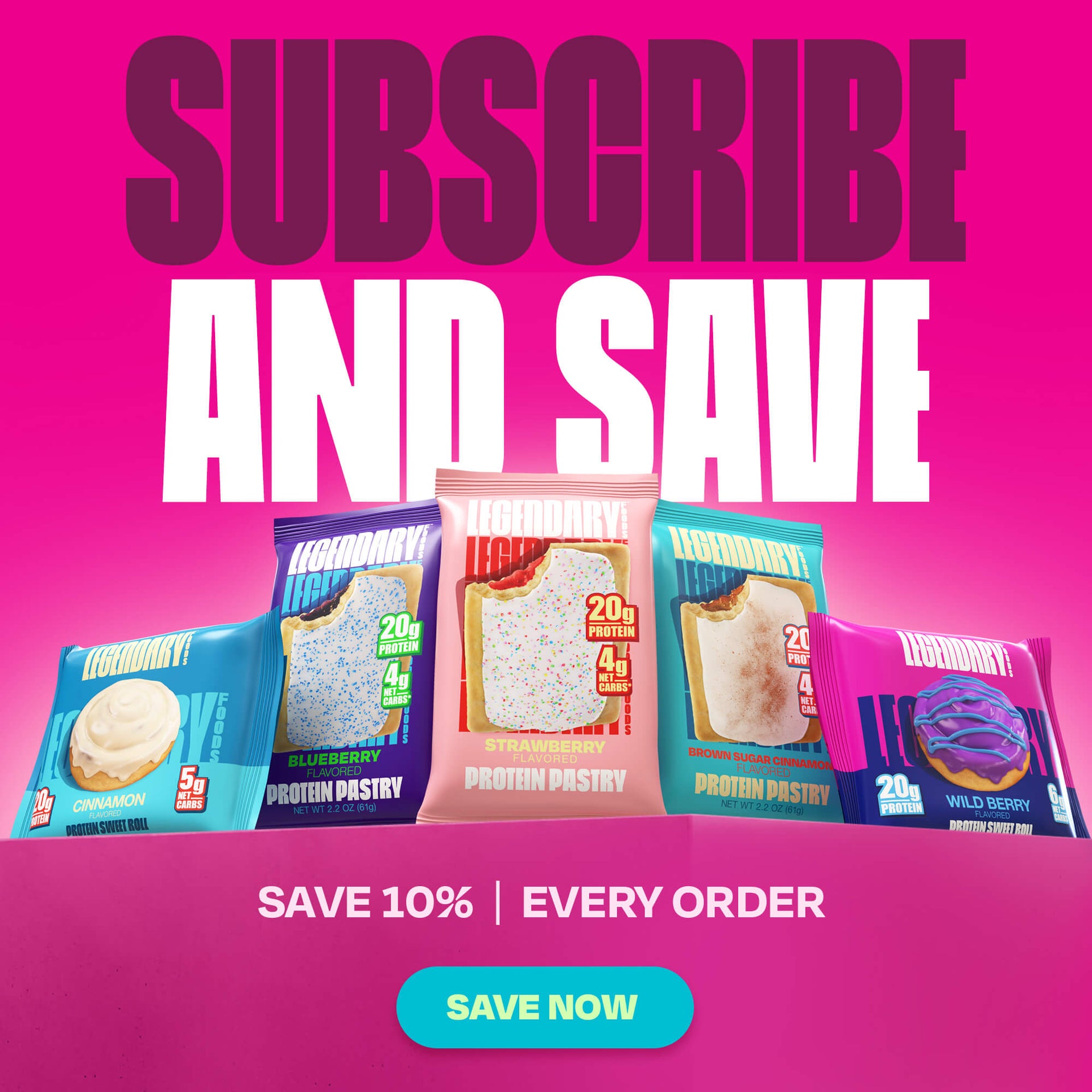 Legendary Foods // High Protein & Low Net Carb Snacks