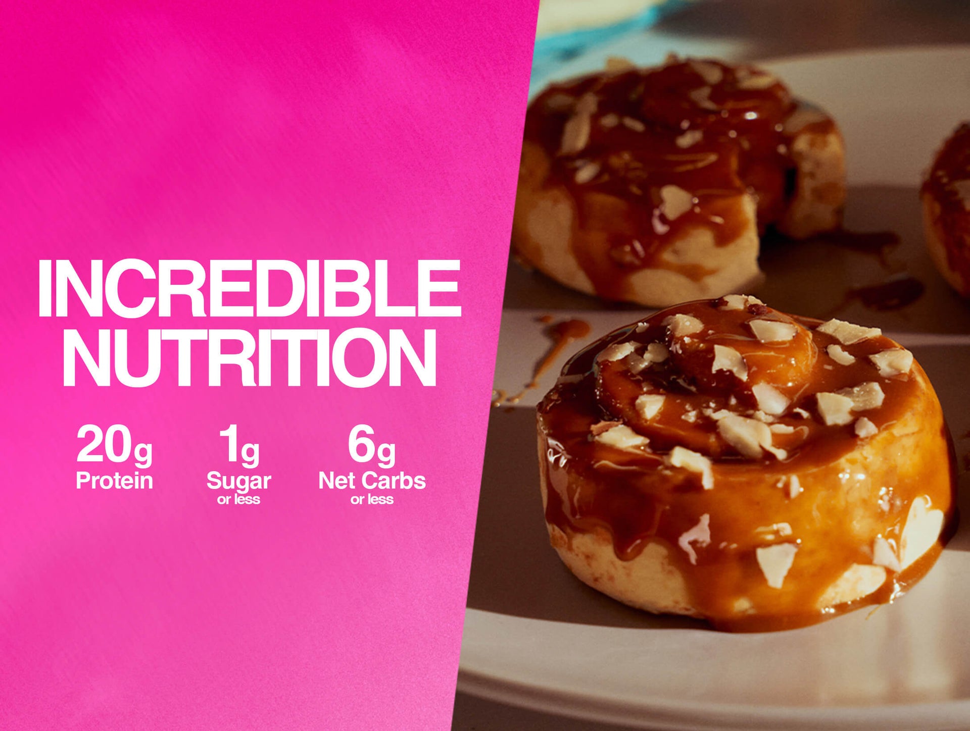 Protein Sweet Rolls - Protein Honey Buns | Legendary Foods