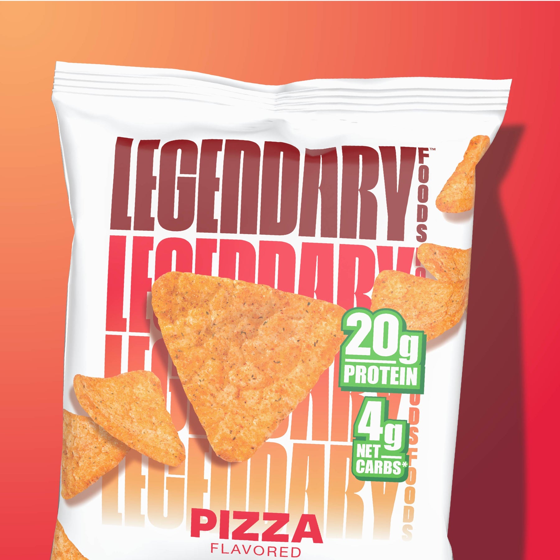 Pizza Popped Protein Chips – Legendary Foods