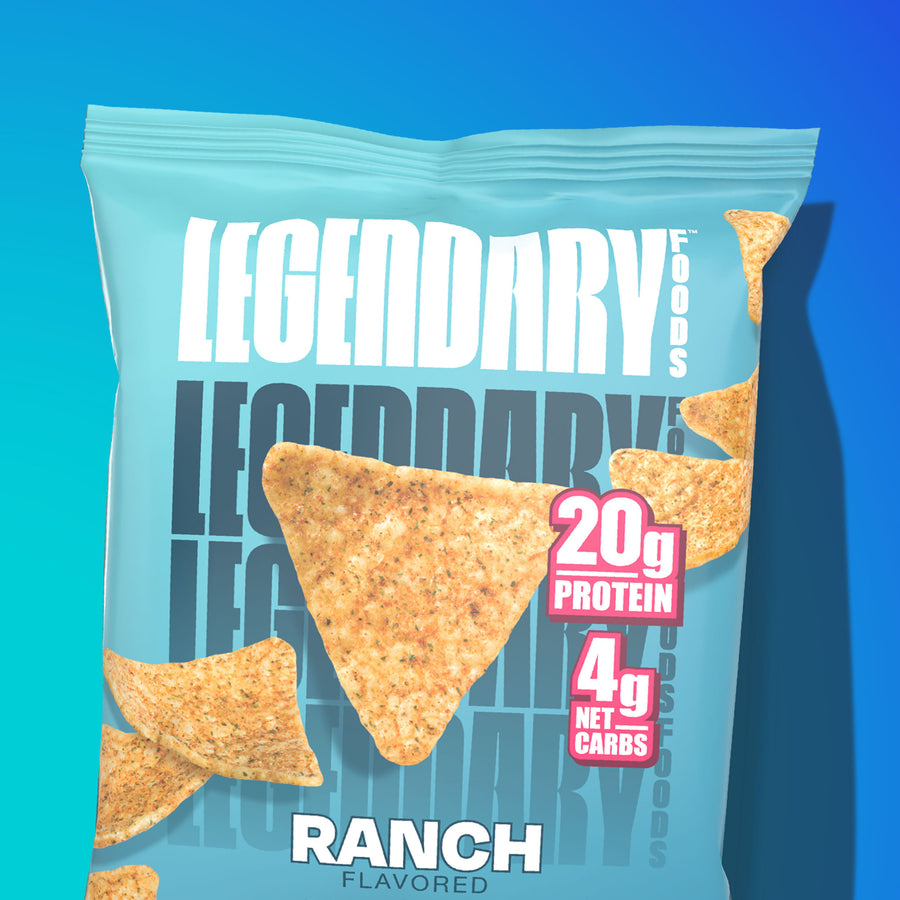 Ranch Flavored Popped Protein Chips | Legendary Foods