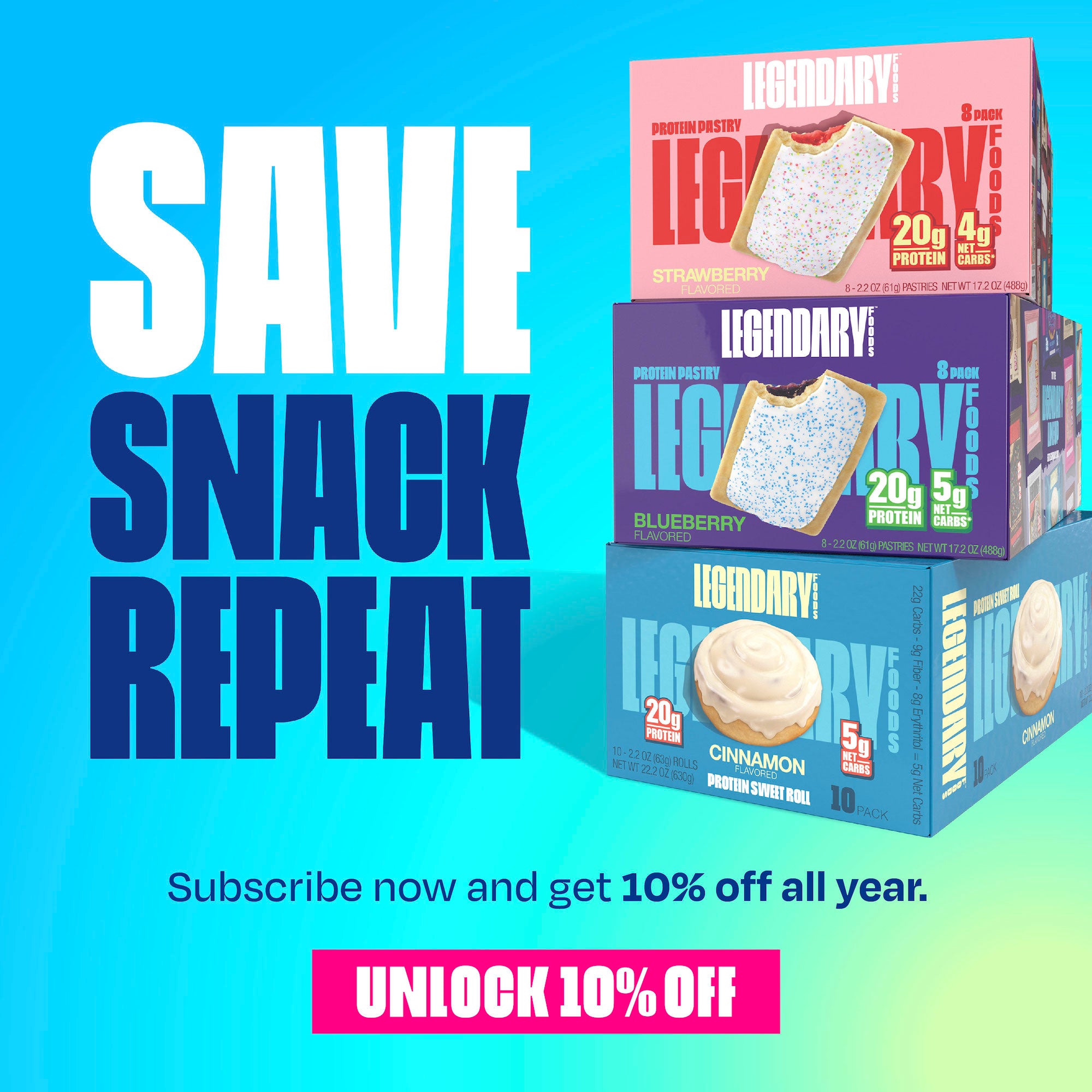 Legendary Foods // High Protein & Low Net Carb Snacks