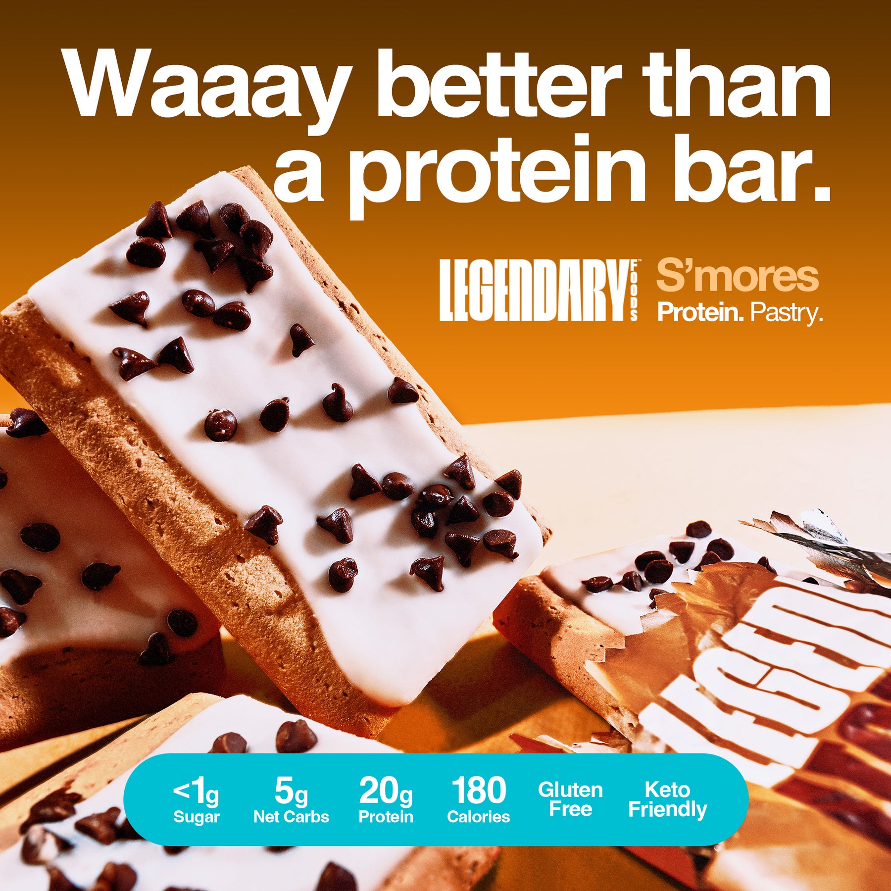 S'mores Protein Pastry – Legendary Foods