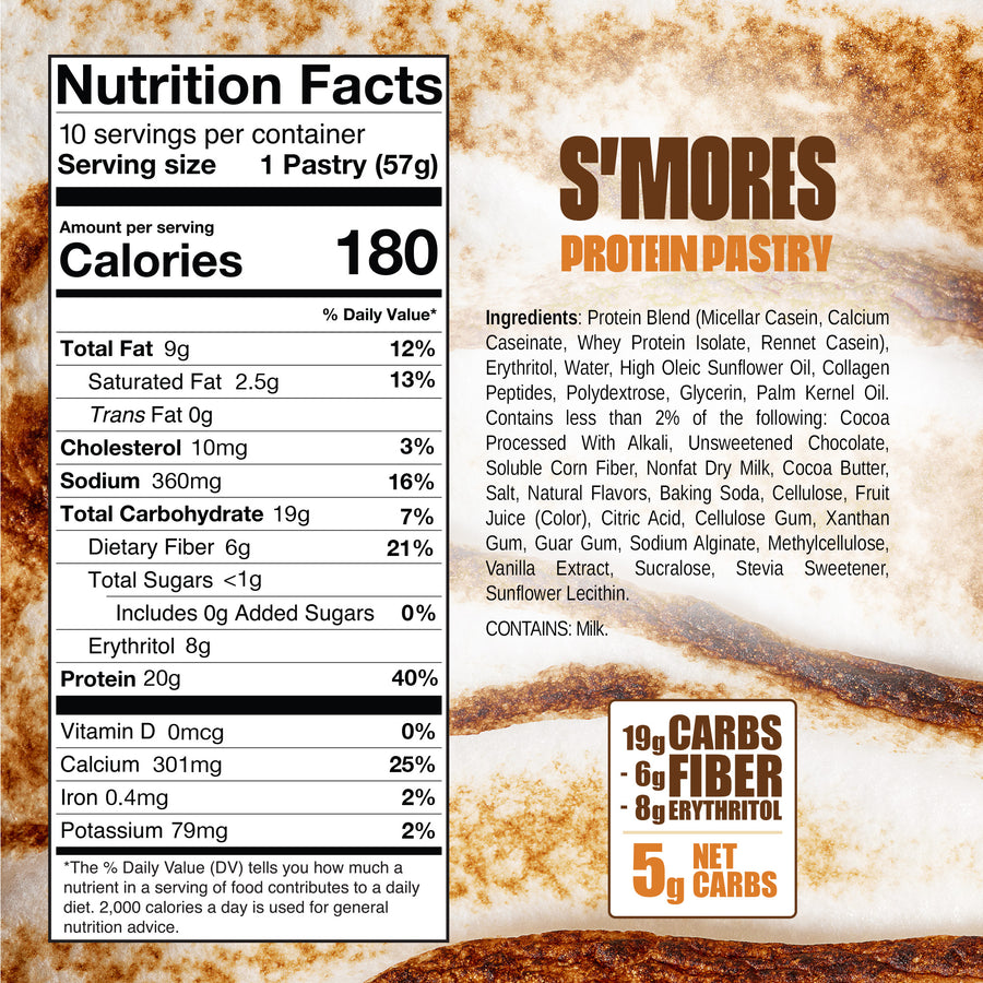 S'mores Protein Pastry – Legendary Foods